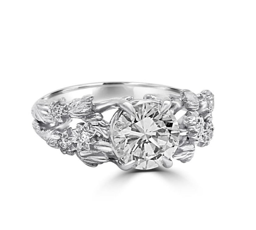 Emilie Tree and Vine Motif Ring